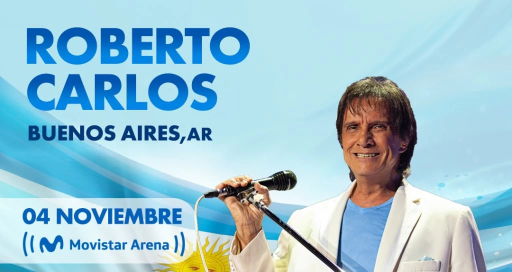 ROBERTO CARLOS ANUNCIA SU SHOW EN ARGENTINA - Radio Rivadavia AM630