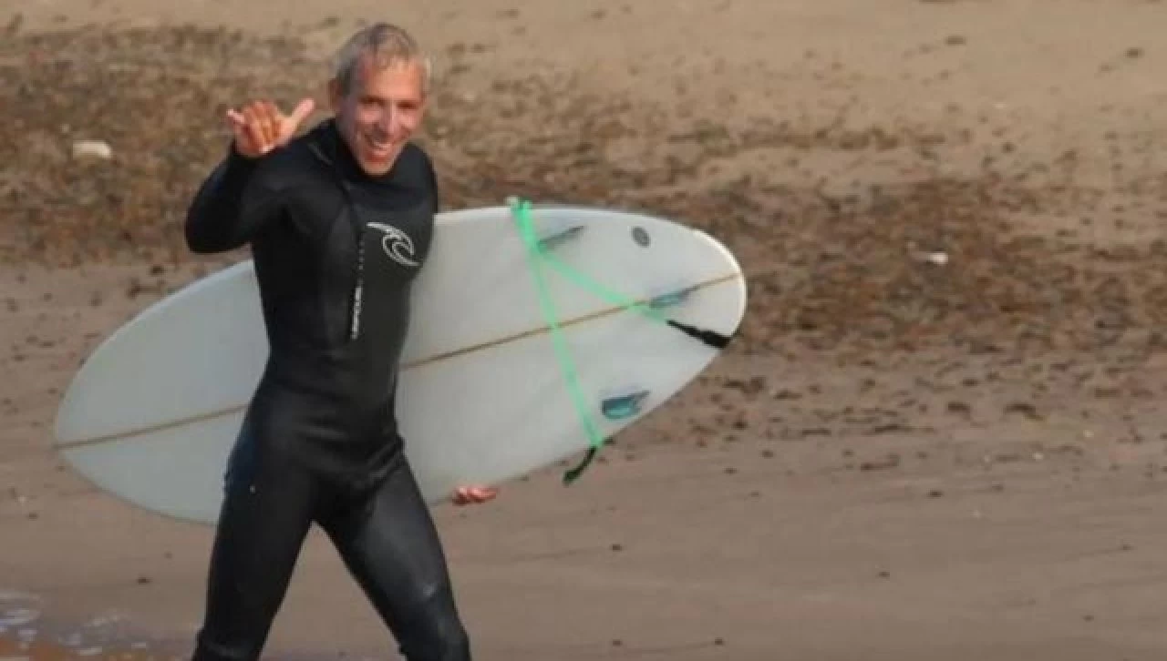 Marcelo Mazzarello y el surf en Chapadmalal "La playa más linda es a la ...