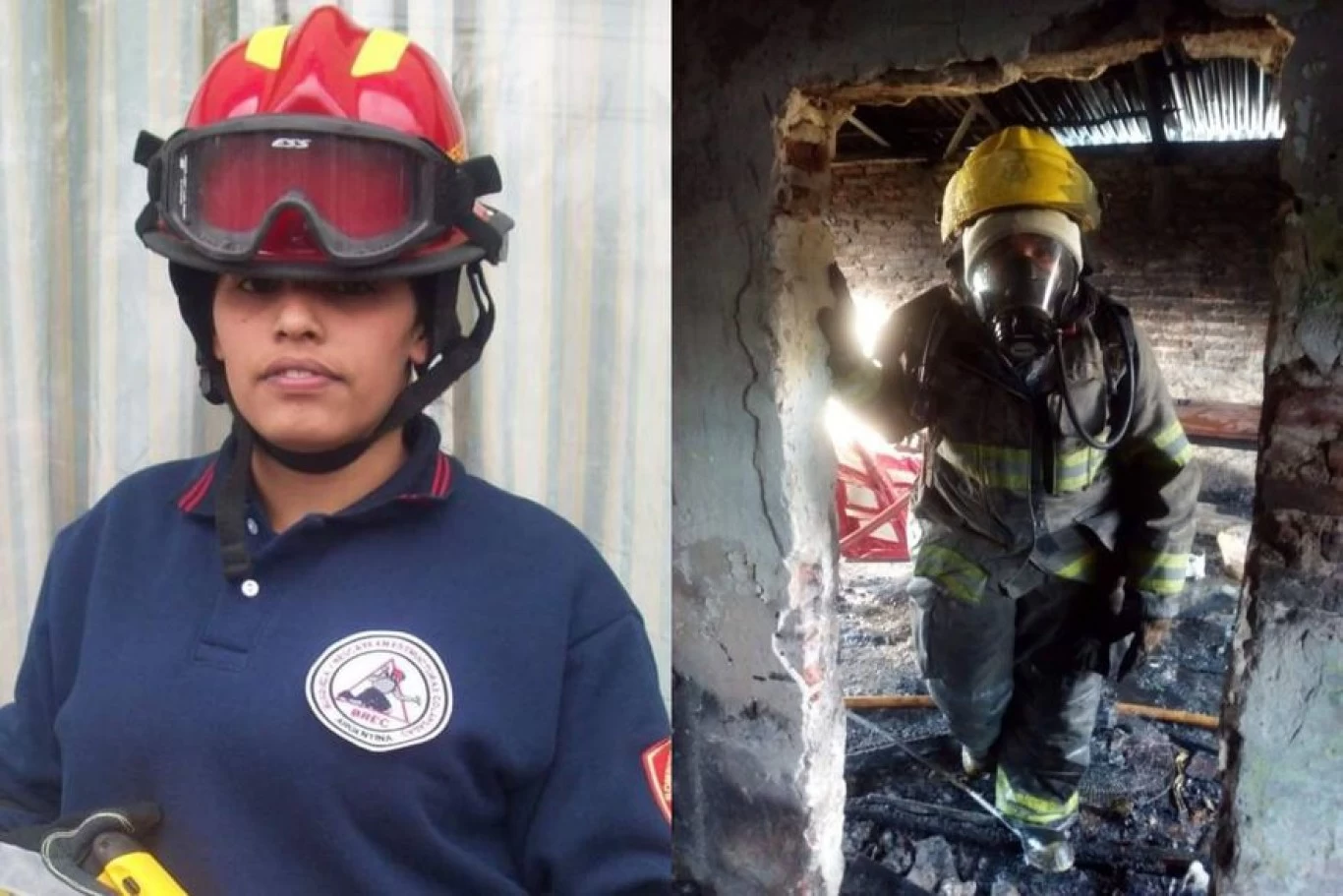 Sabrina Silva, la bombera voluntaria de Solano conocida por su valentía ...