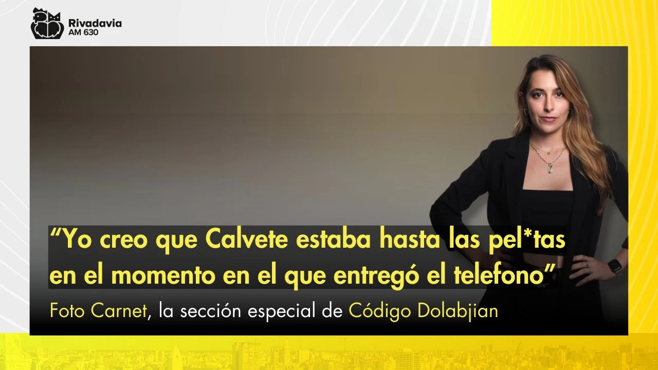 Foto Carnet: “Yo creo que Calvete estaba hasta las pel*tas en el ...